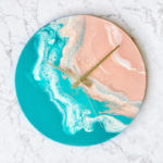Fluid Art Clock Workshop | Acrylic Pour Clock Singapore | Room To Imagine